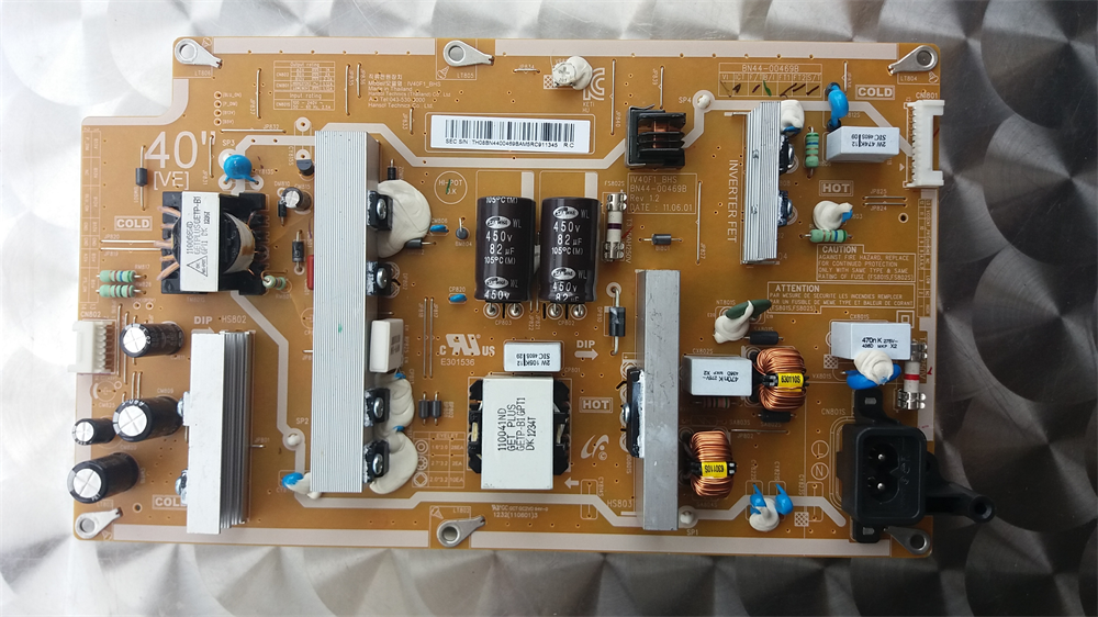 BN44-00469 , B , IV40F1_BHS , Samsung , LE40D550 , LE40D503F7W ...