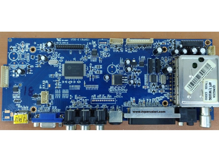 SP-700 main board Sunny Tv Yedek Parça